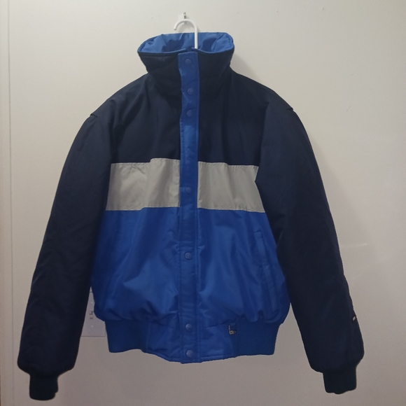 Fera | Jackets & Coats | Fera Retro 9s Vintage Navy Blue And Gray ...